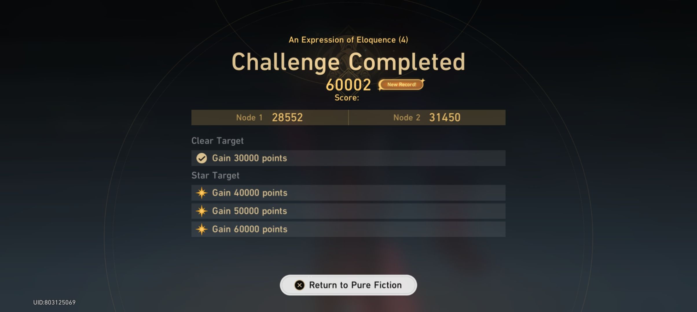 I didn't expect to reach 60k point and was about reset then bomb I luckily reached it lol. I ...