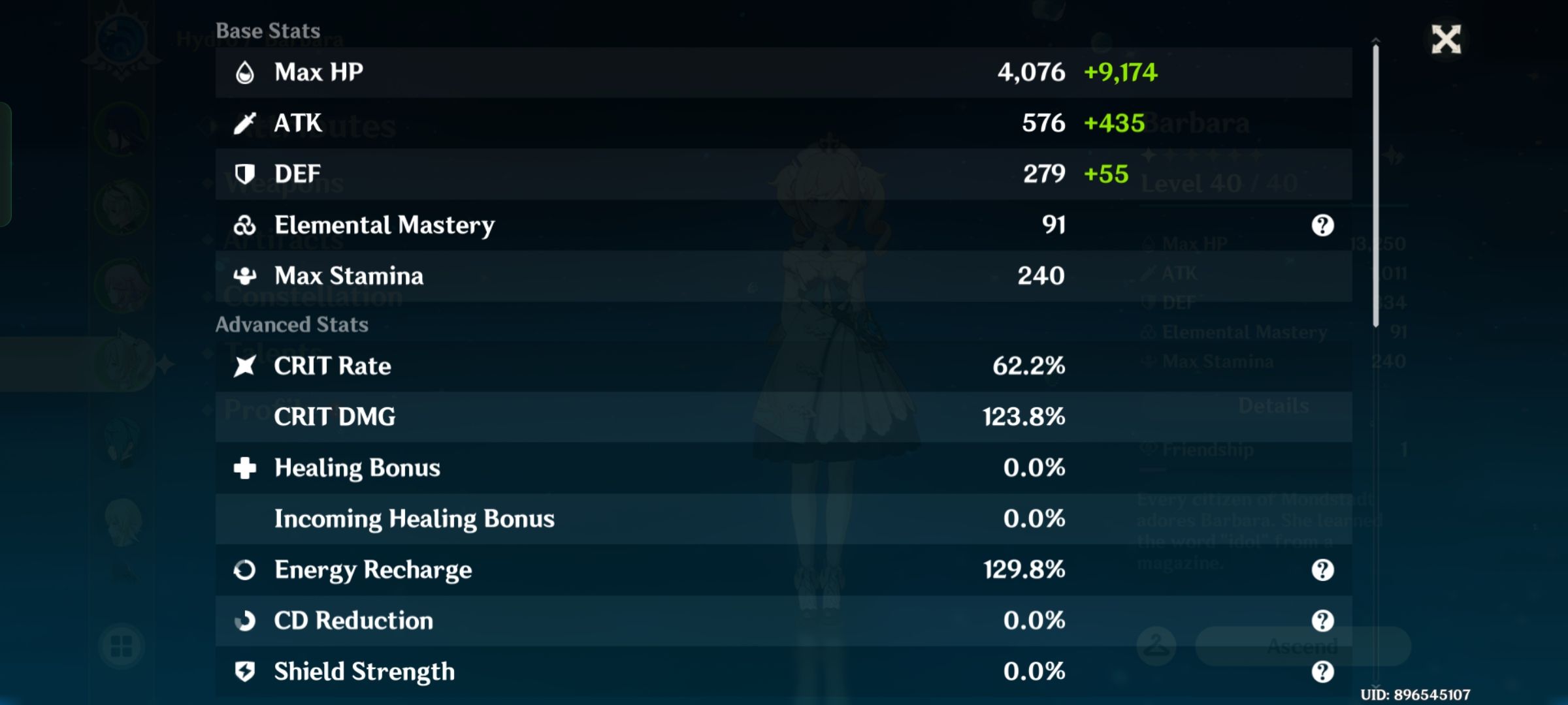 Pre farmed for neuvillette is this good enough for him ?? Genshin ...