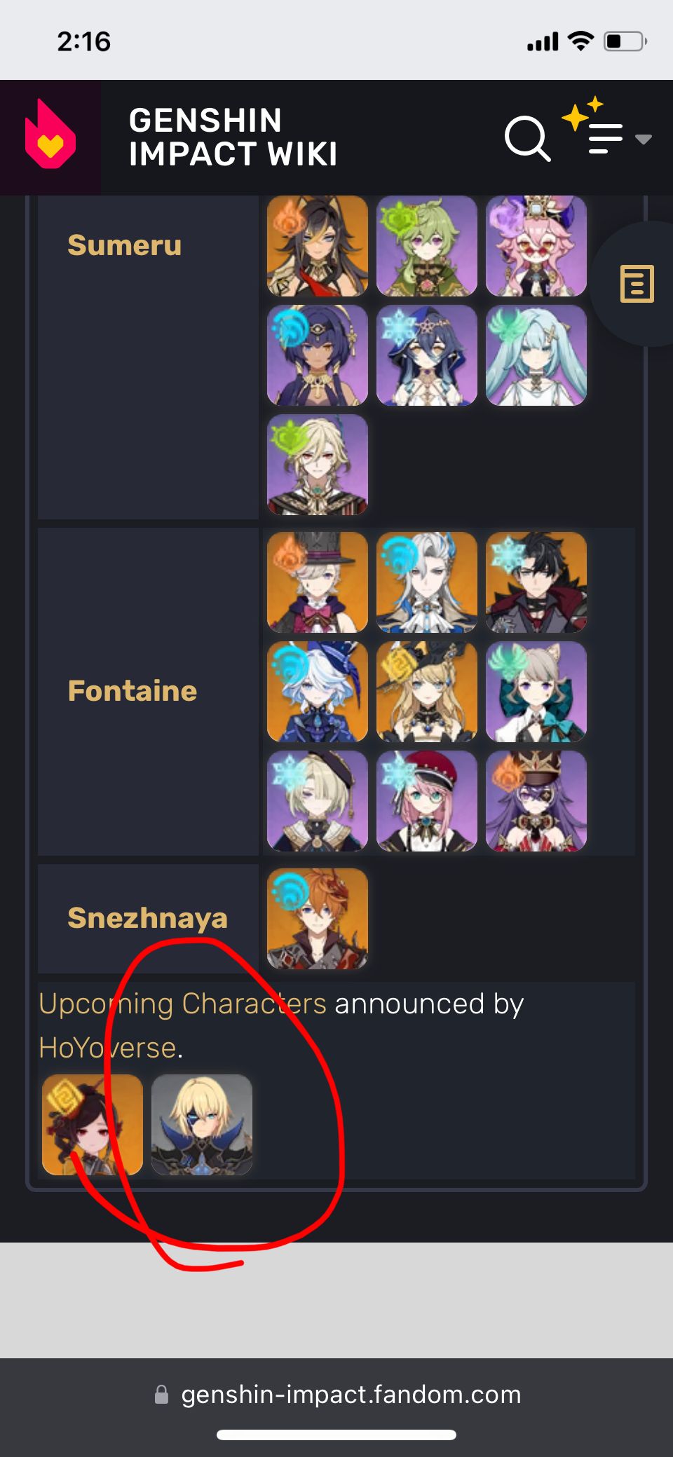 I was looking at voice lines and… Genshin Impact | HoYoLAB