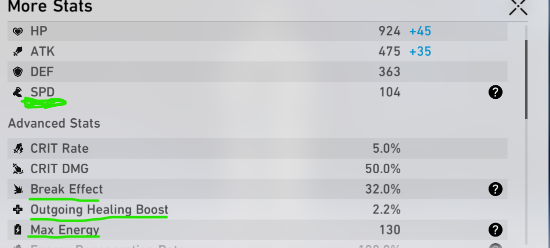 I am a new hsr player. What do these terms mean? Honkai: Star Rail ...