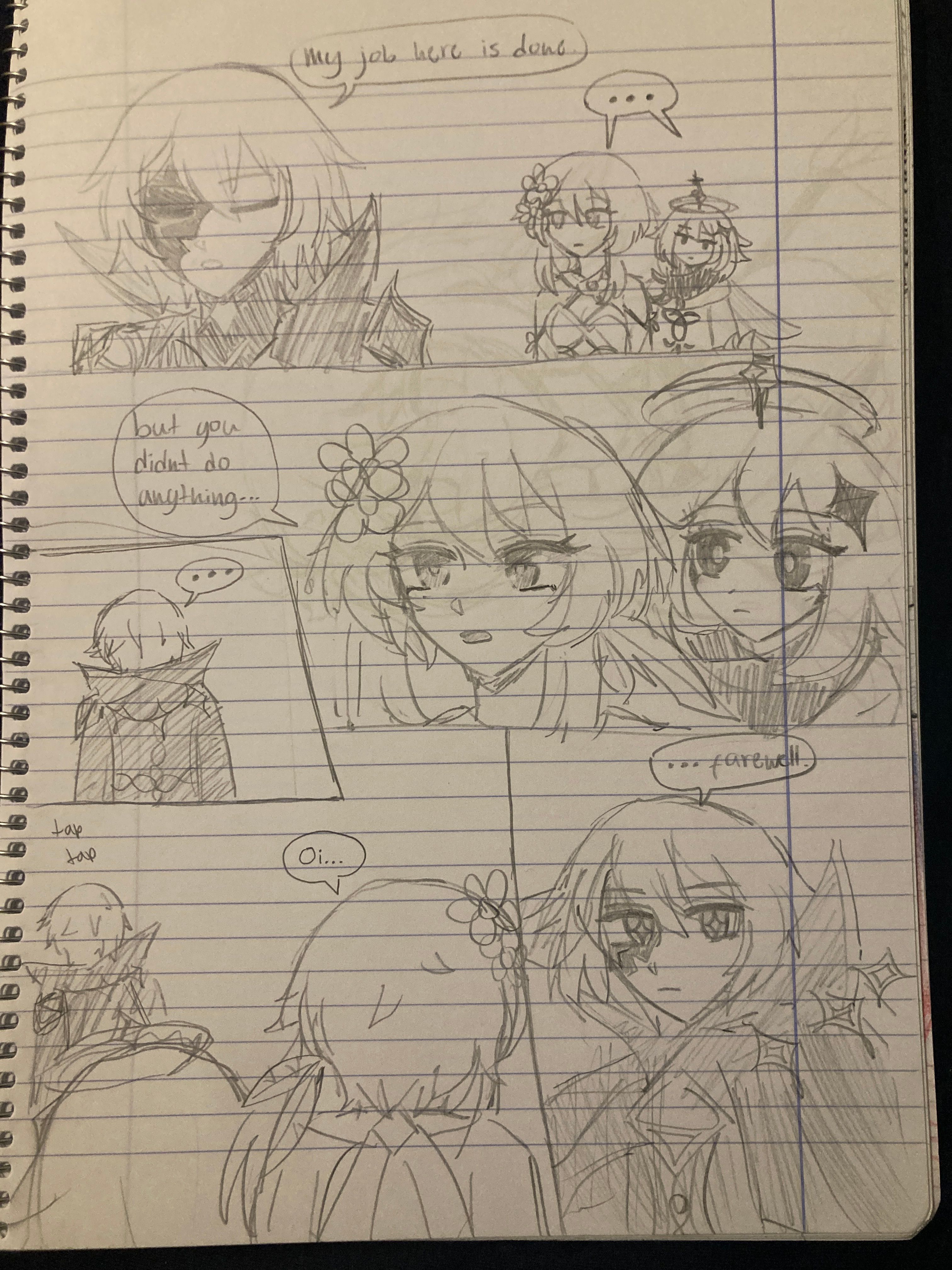 All of my Lumine drawings from this year😻 Genshin Impact | HoYoLAB