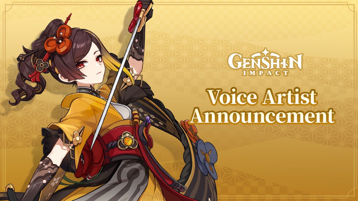 Voice Artist Announcement Genshin Impact | HoYoLAB