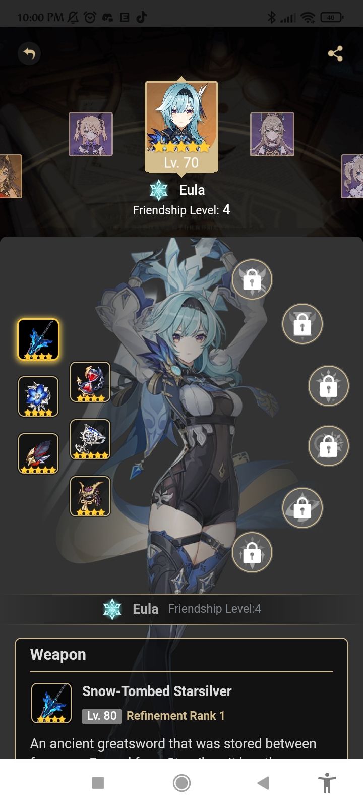 EULA BUILDS Genshin Impact | HoYoLAB