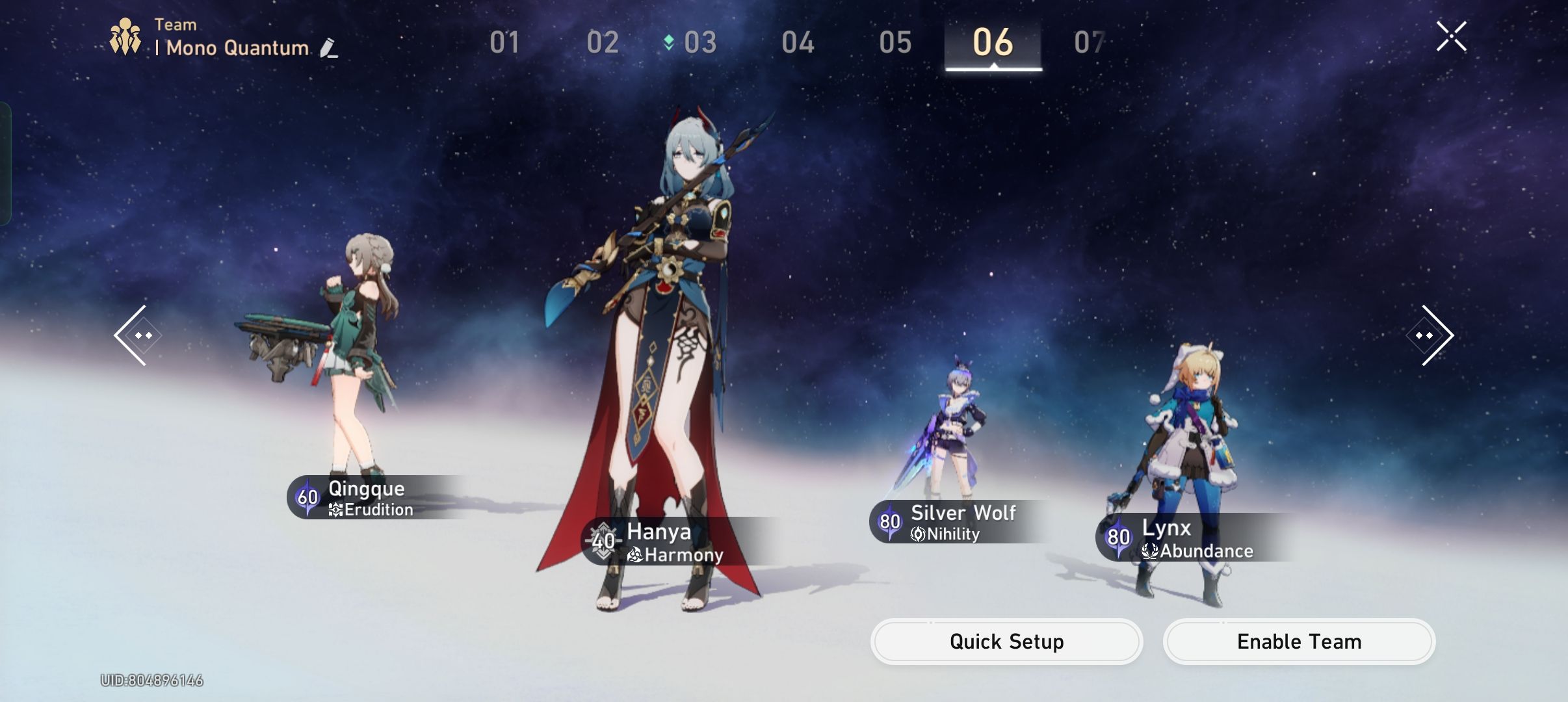 Mono Quantum Team Honkai: Star Rail | HoYoLAB