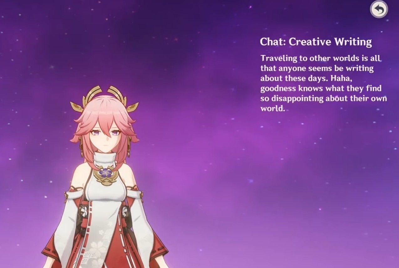 Theme 1: Yae Miko's most memorable dialogue/storyline Genshin Impact | HoYoLAB