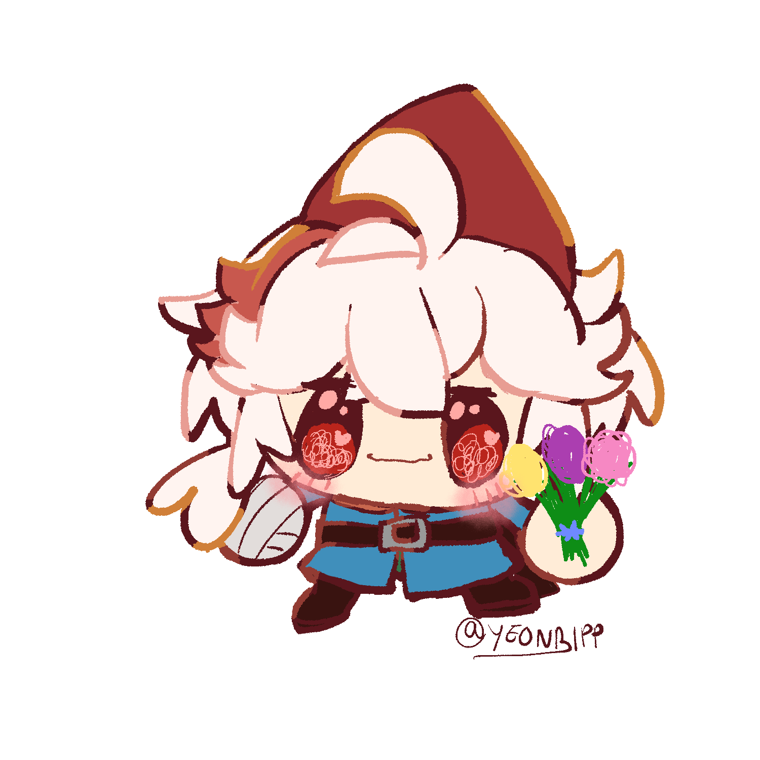 "Flowers for me?" Genshin Impact | HoYoLAB