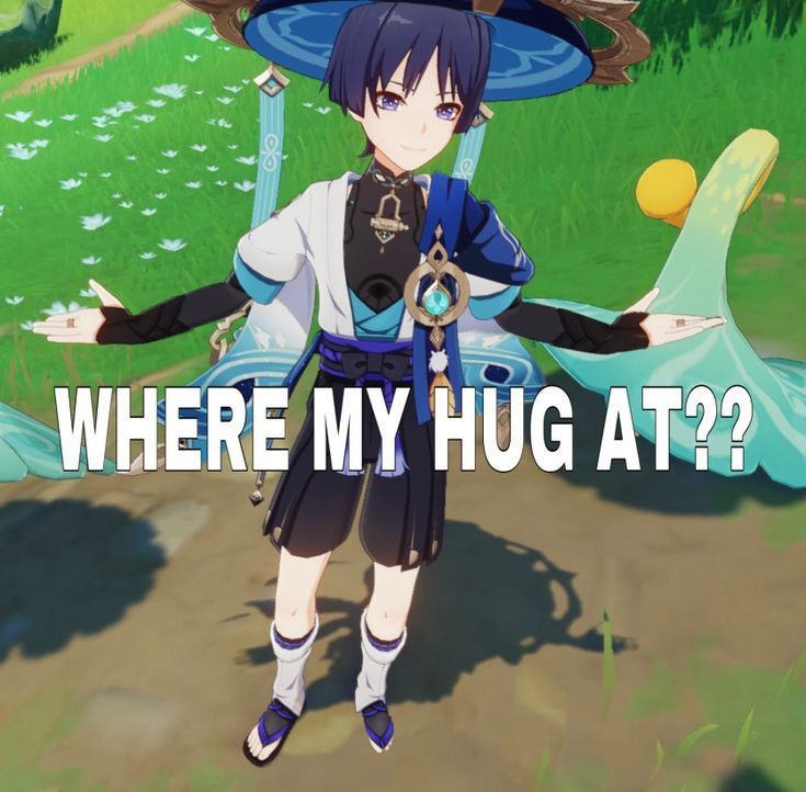 WHERE'S MY HUG AT????😭😭 Genshin Impact | HoYoLAB