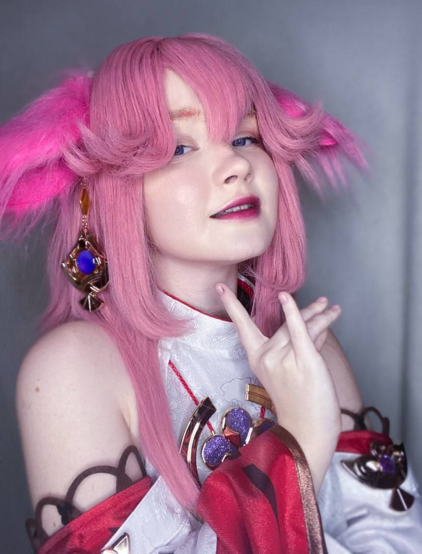 Мой косплей Яэ Мико🌸 Genshin Impact | HoYoLAB