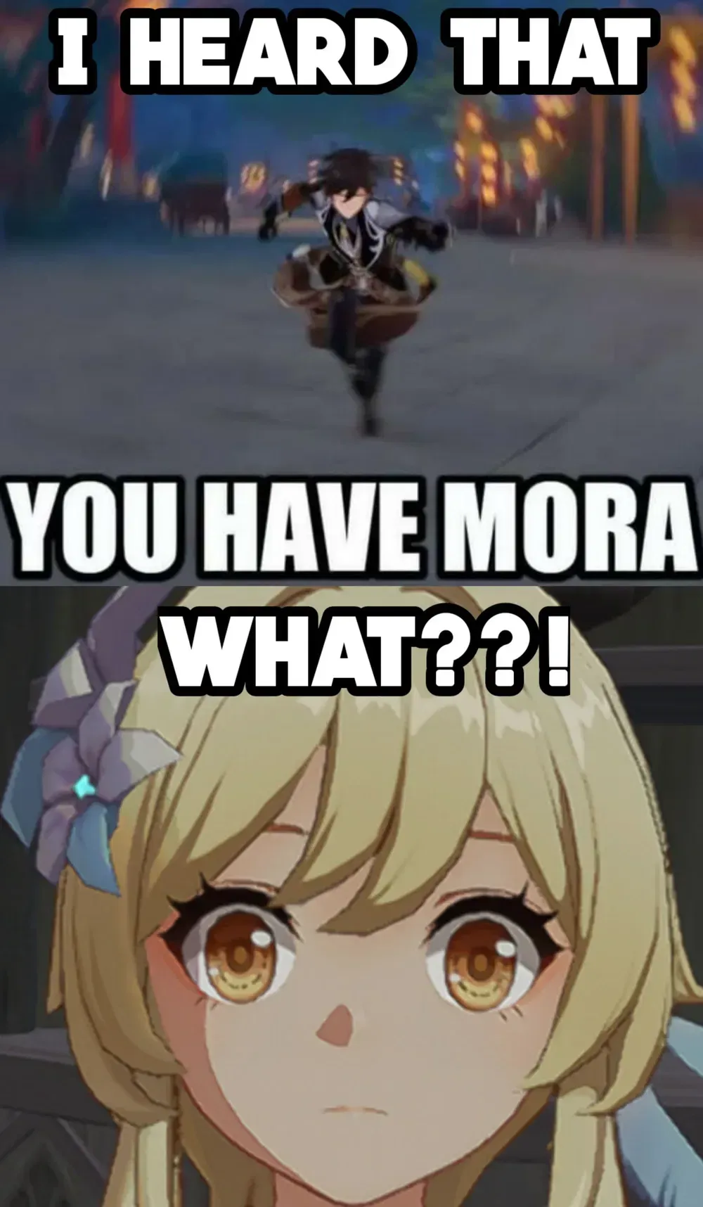 Do you have any Mora!? Genshin Impact | HoYoLAB