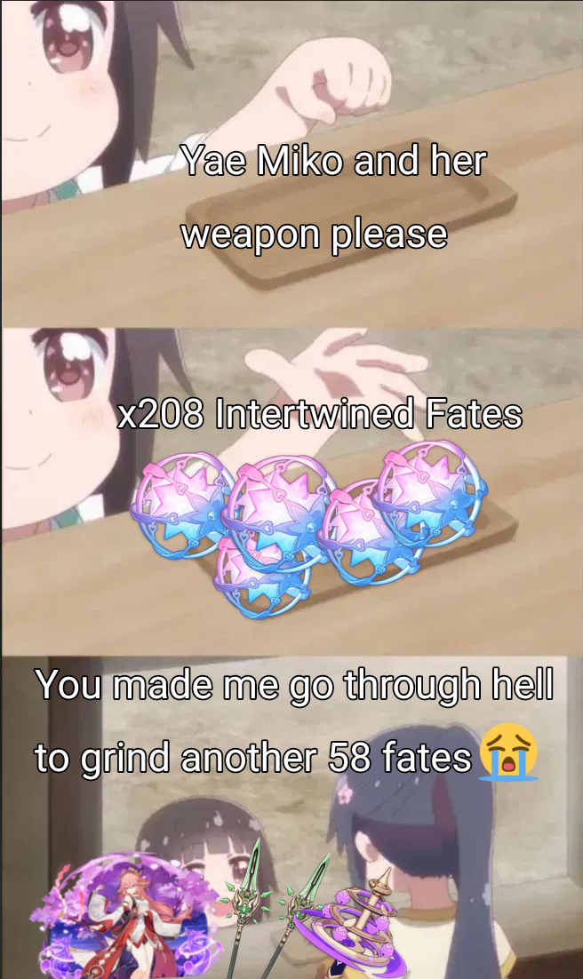 I got my dream girl and her weapon UwU Genshin Impact | HoYoLAB