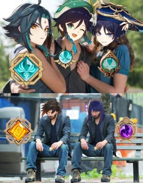 Just a meme i found on pinterest Genshin Impact | HoYoLAB
