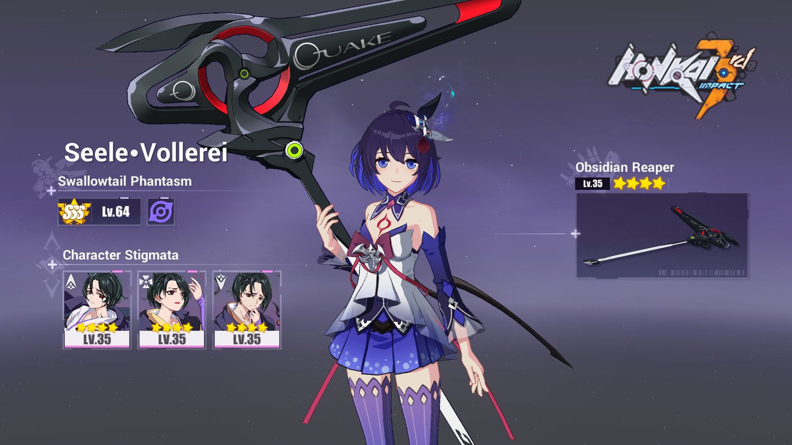 Finally, my first tripple S-rank Honkai Impact 3rd | HoYoLAB