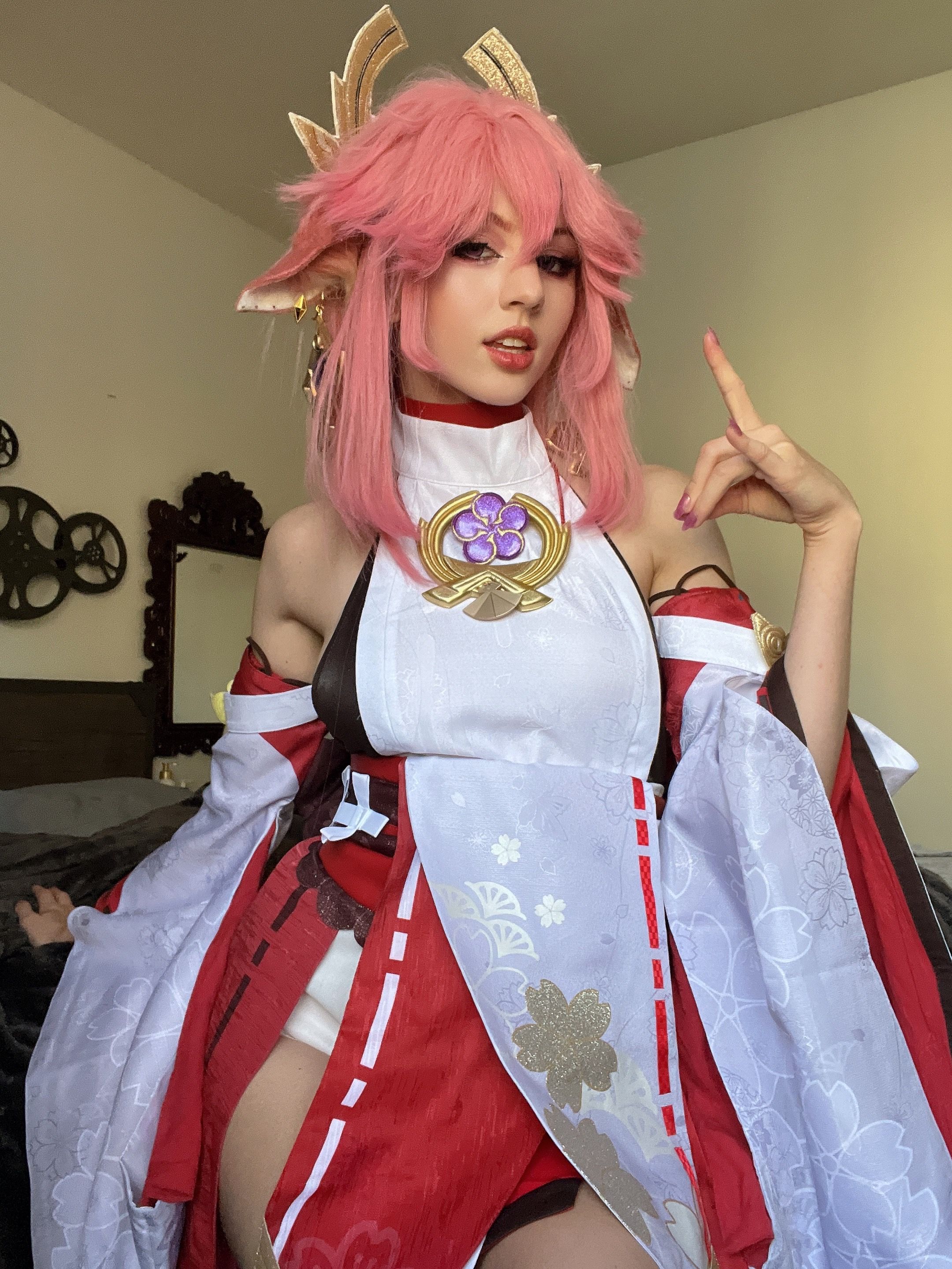 Yae Miko Cosplay~🌸🦊 Genshin Impact | HoYoLAB