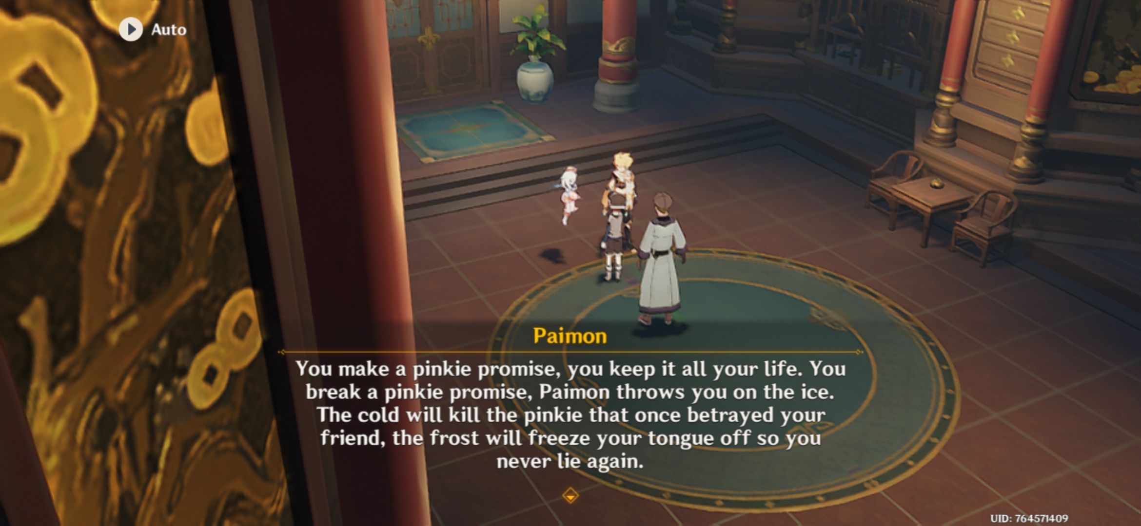 Pinkei promise Genshin Impact | HoYoLAB