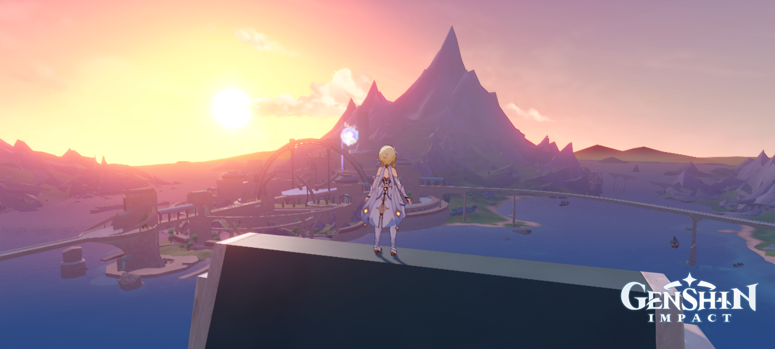 Fontaine Sunset Genshin Impact | HoYoLAB
