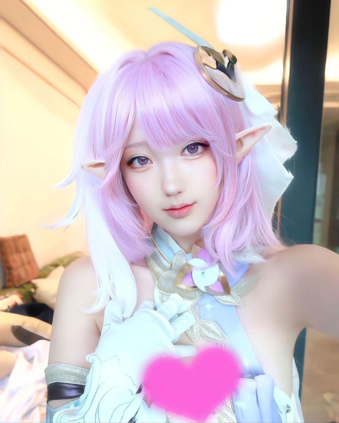 Cosplay Elysia herrsher of human ego😇 use my invite and get crystal ...