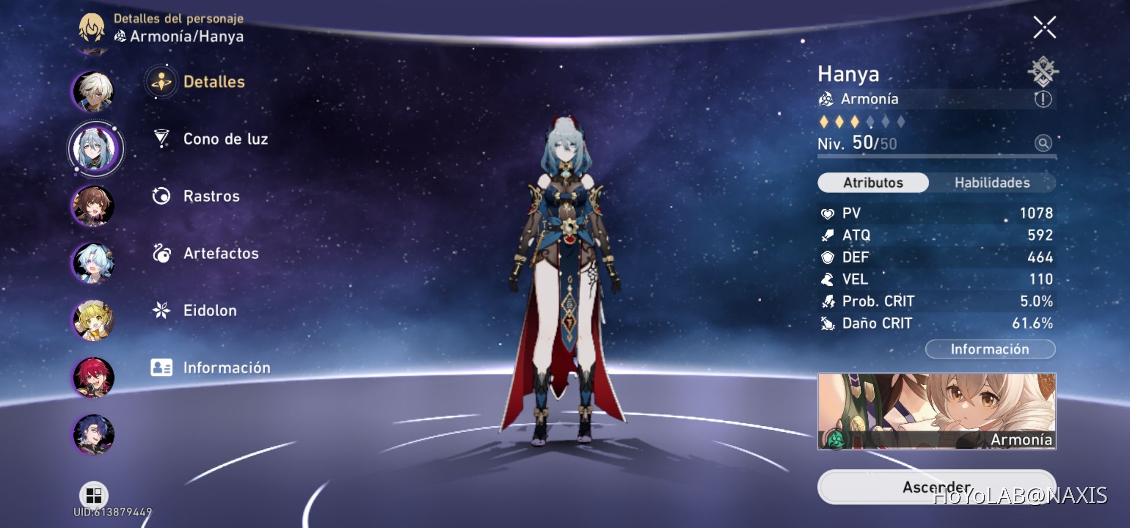 Hanya build Honkai: Star Rail | HoYoLAB