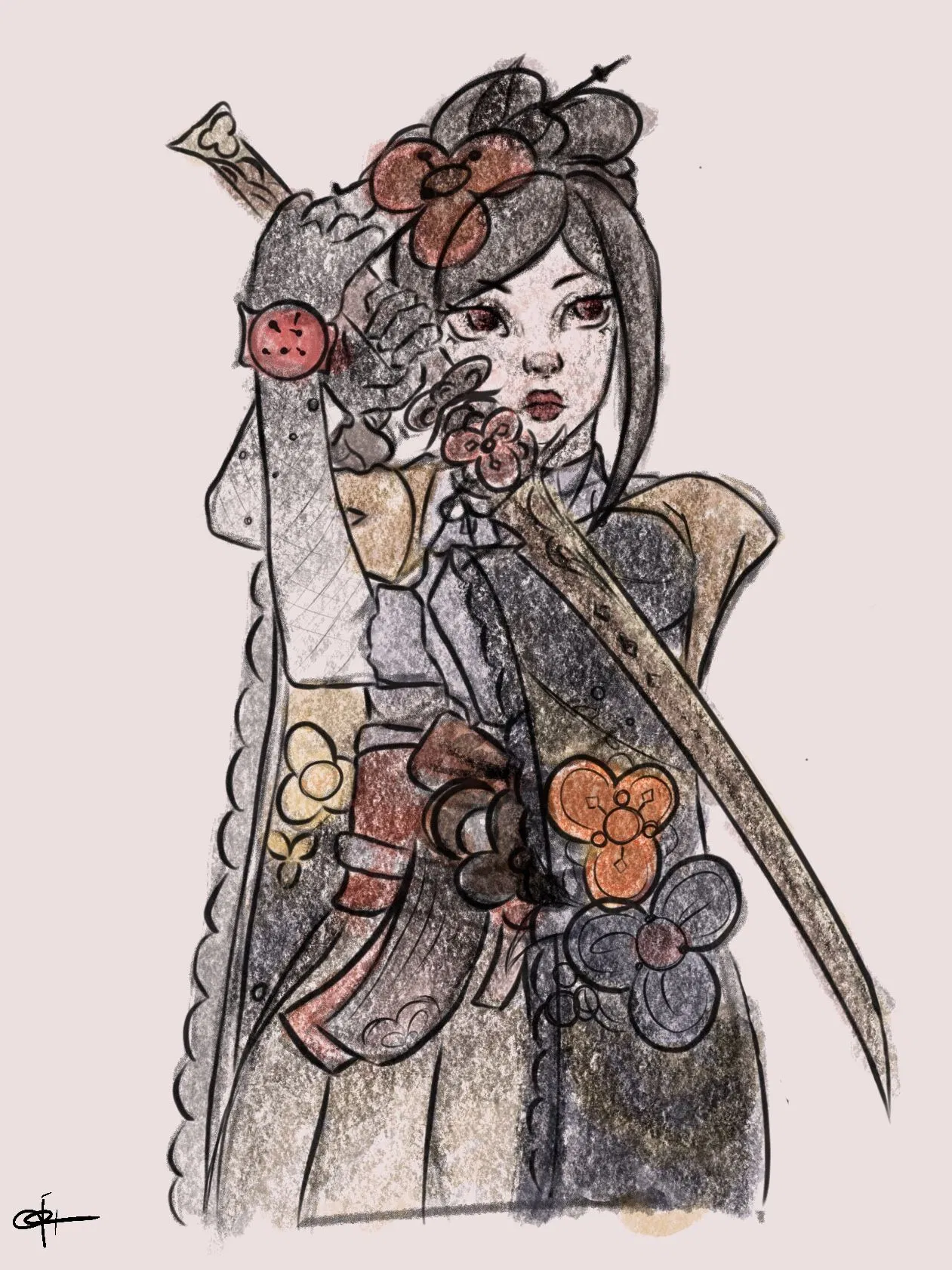 Chiori fanart Genshin Impact | HoYoLAB