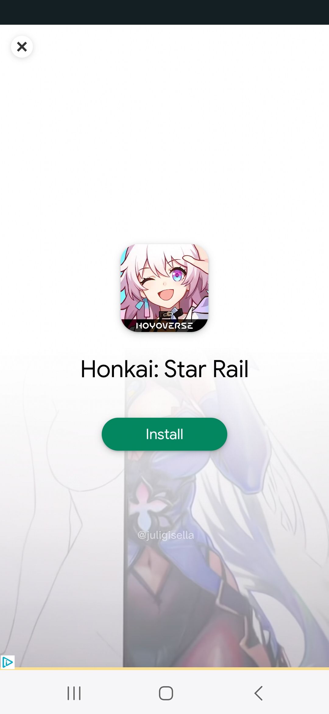 hsr using this one girl's youtube/tiktok video as an ad?? 😭 Honkai ...