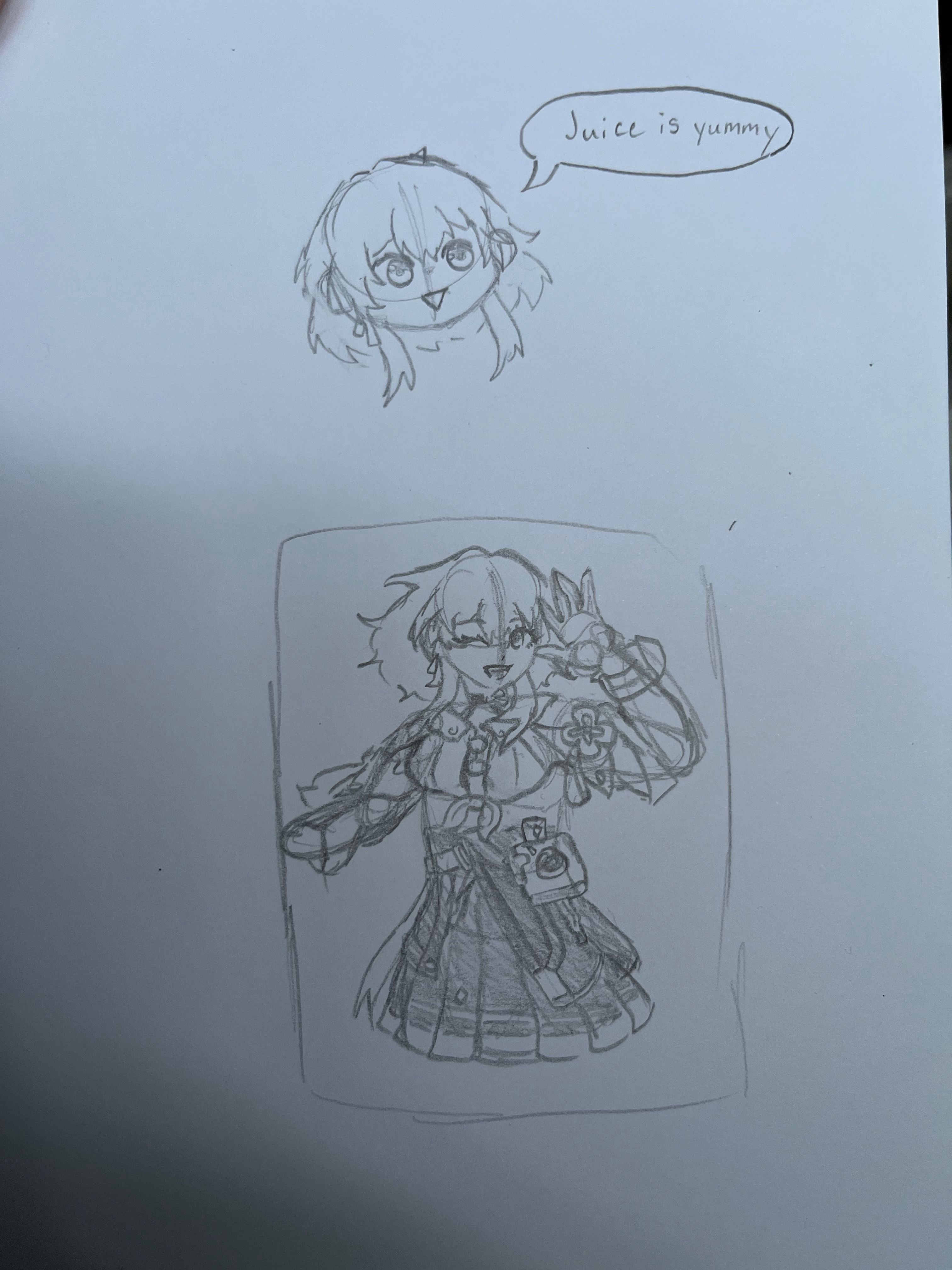 i tried to draw fan art again Honkai: Star Rail | HoYoLAB