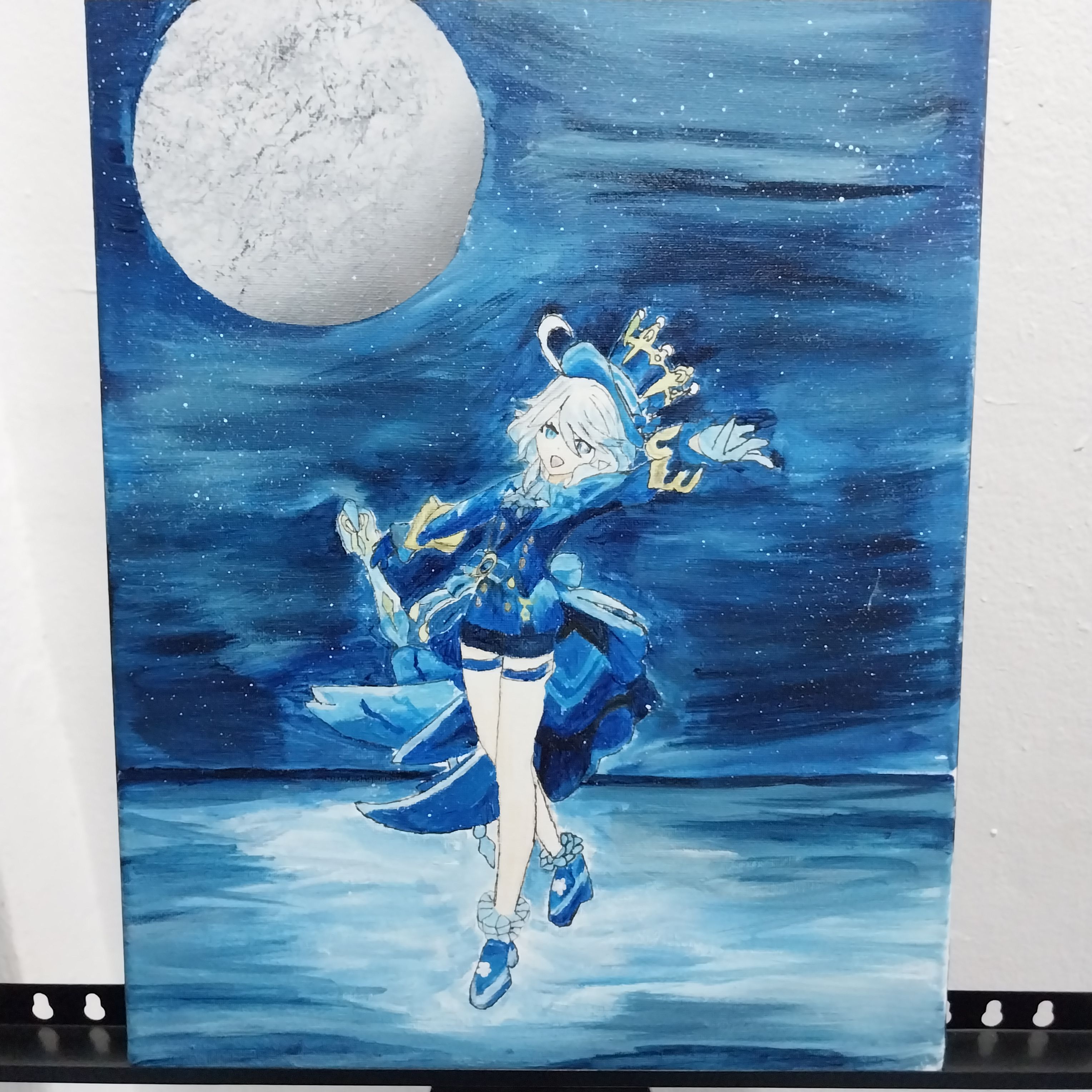 acrylic painting Furina Genshin Impact | HoYoLAB