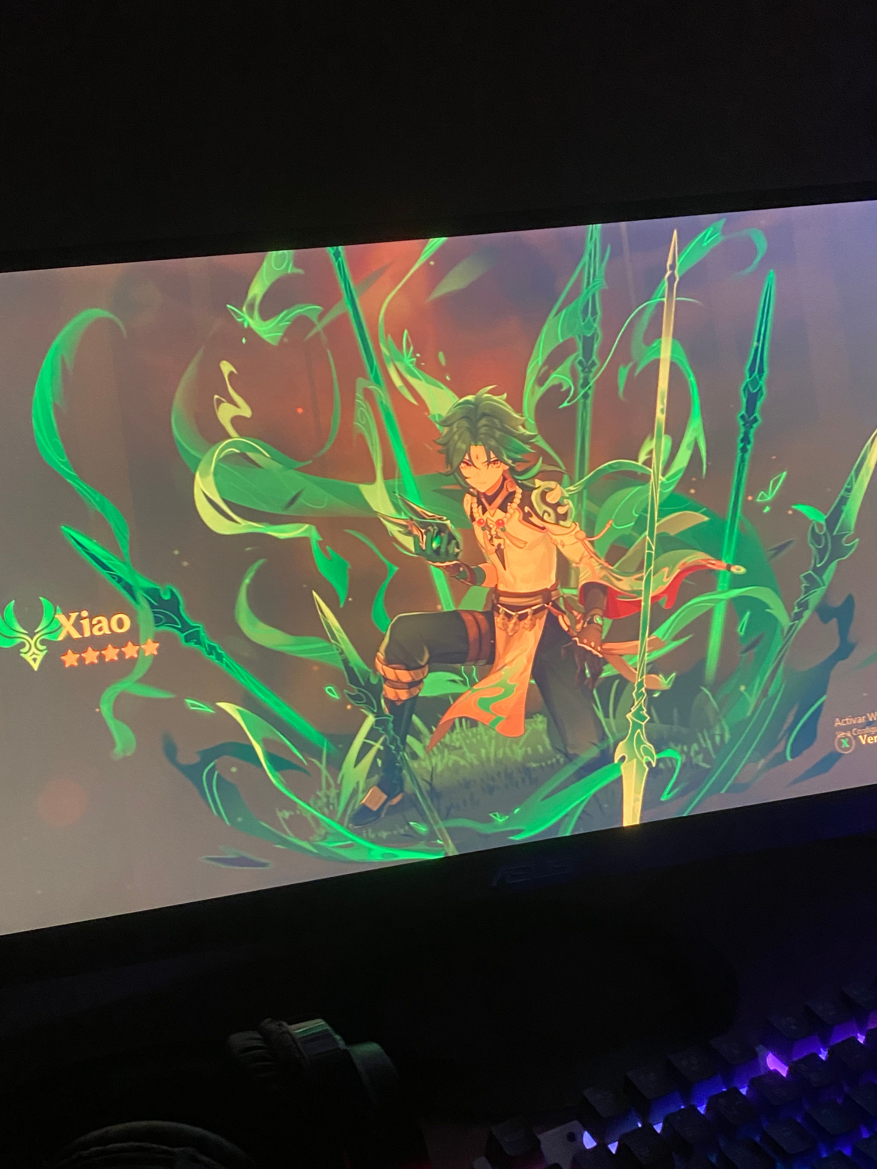 Xiao literally came to me (3th 50/50 won the other day in a row ...