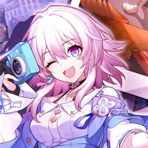 7 pictures of March 7th on March 7th! :) Honkai: Star Rail | HoYoLAB