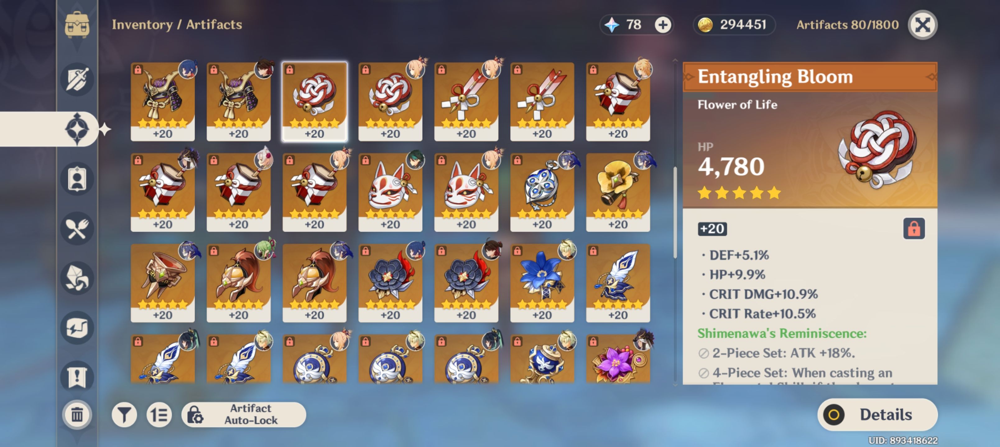 Artifacts Genshin Impact | HoYoLAB