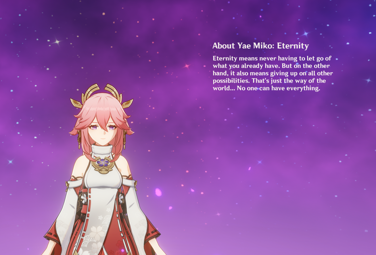 Theme 1: Yae Miko's most memorable dialogue/storyline Genshin Impact | HoYoLAB