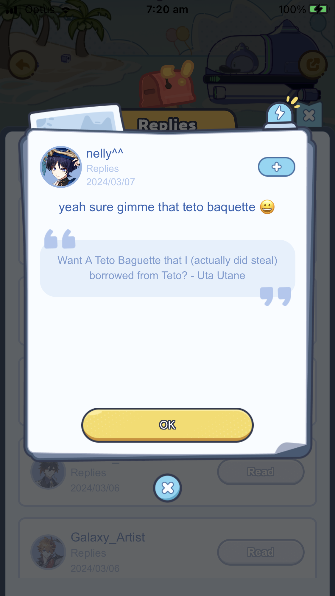 (DAM I FORGOT TO POST THIS) BottleMi | HoYoLAB