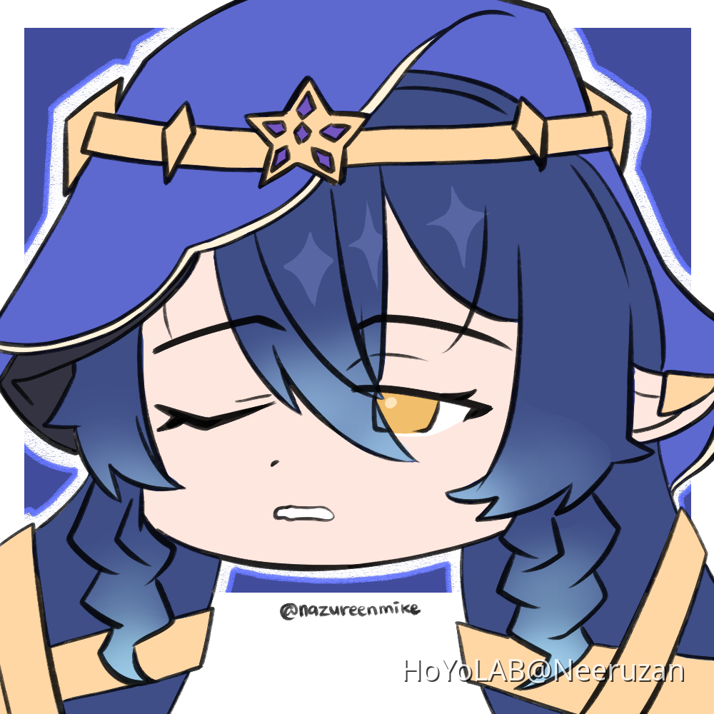 Day 162 until I reach Level 12: Simple chibi of Layla! Genshin Impact ...