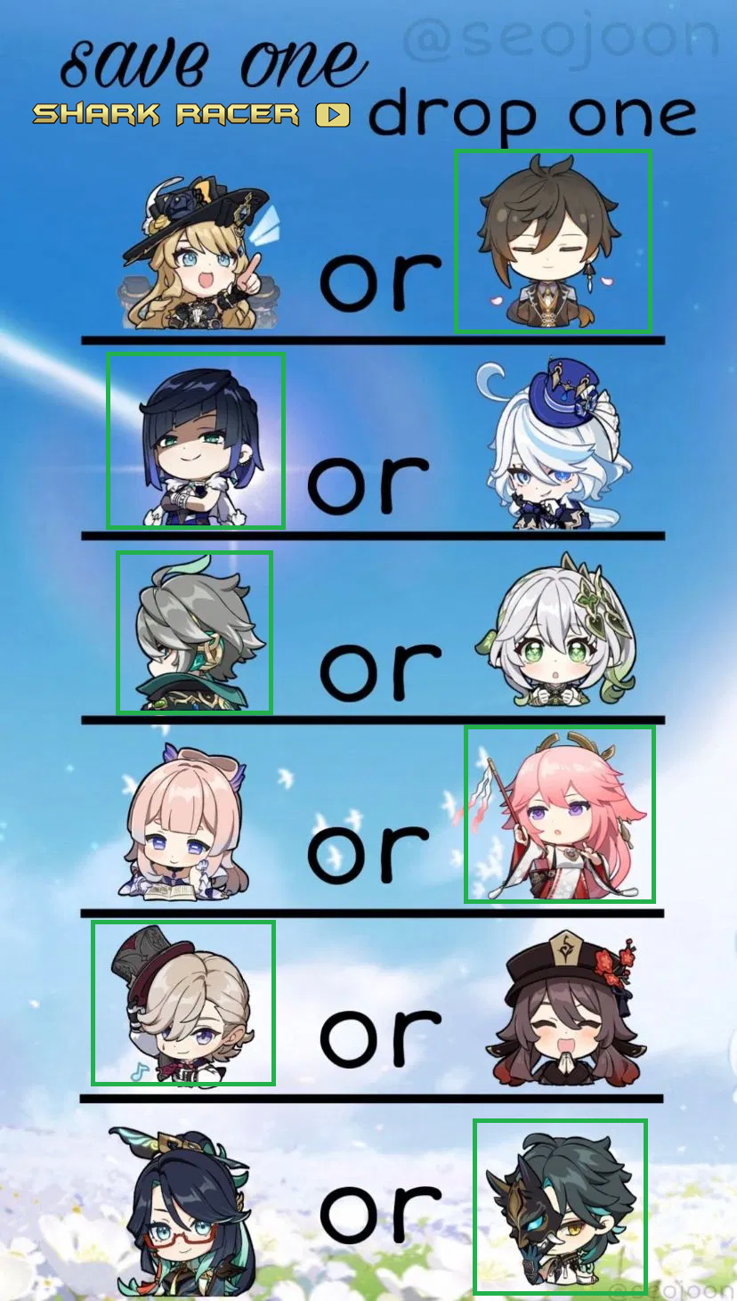 Save or Drop : One Genshin Impact | HoYoLAB