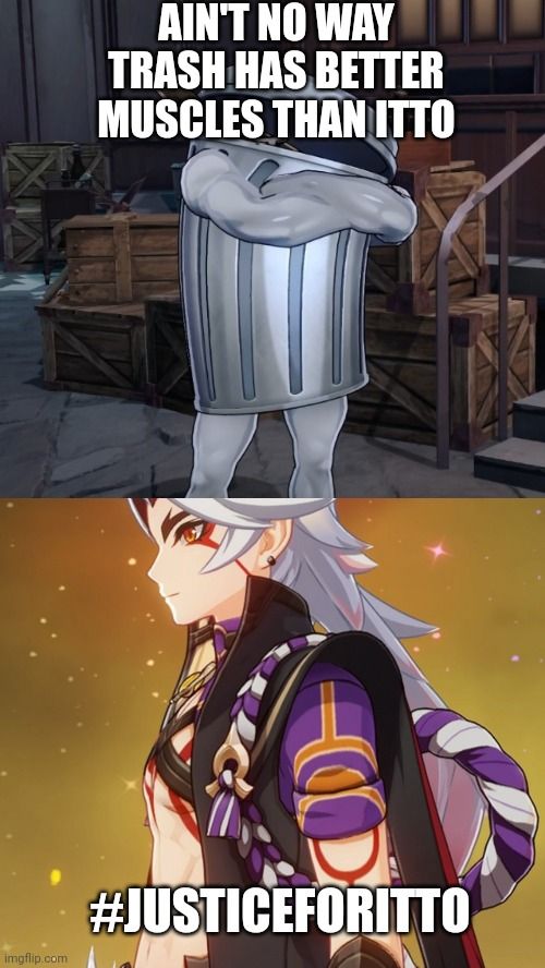 give him his muscles 😭 Genshin Impact | HoYoLAB