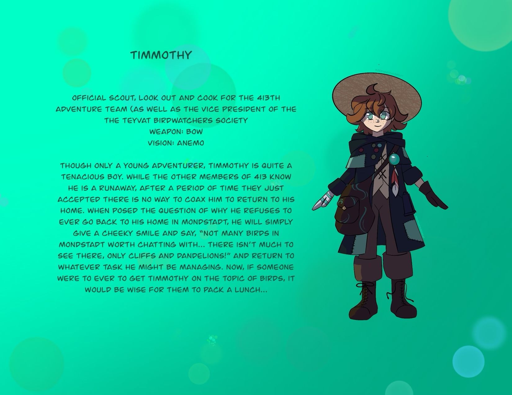 Introduction: Timmothy Genshin Impact | HoYoLAB
