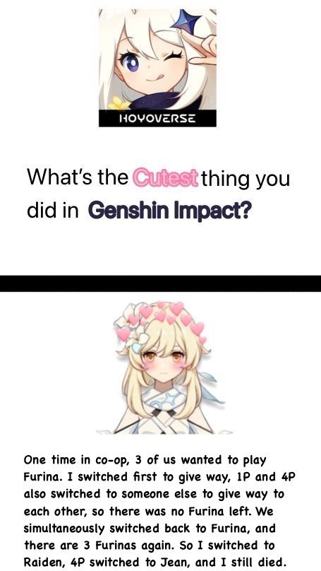 Just a nice memory from Co-Op… Genshin Impact | HoYoLAB