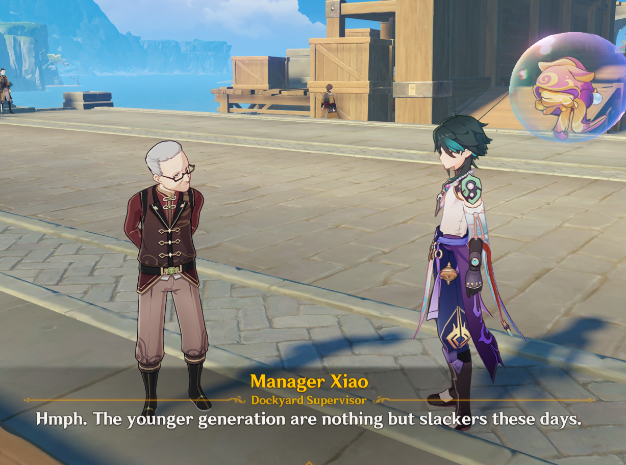 Xiao talking to Xiao Genshin Impact | HoYoLAB