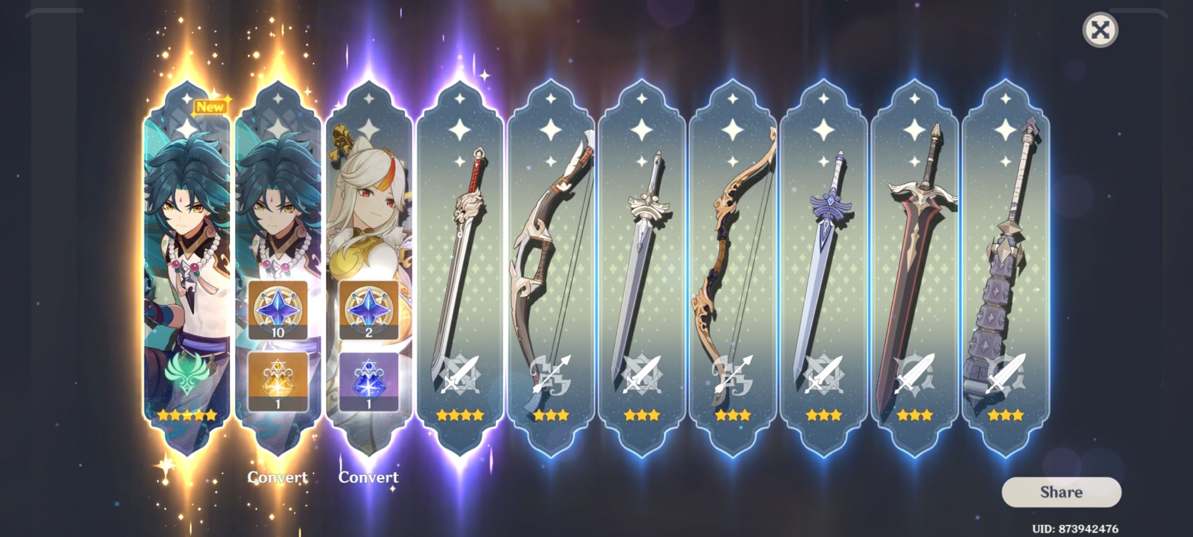 first 10 pull Genshin Impact | HoYoLAB