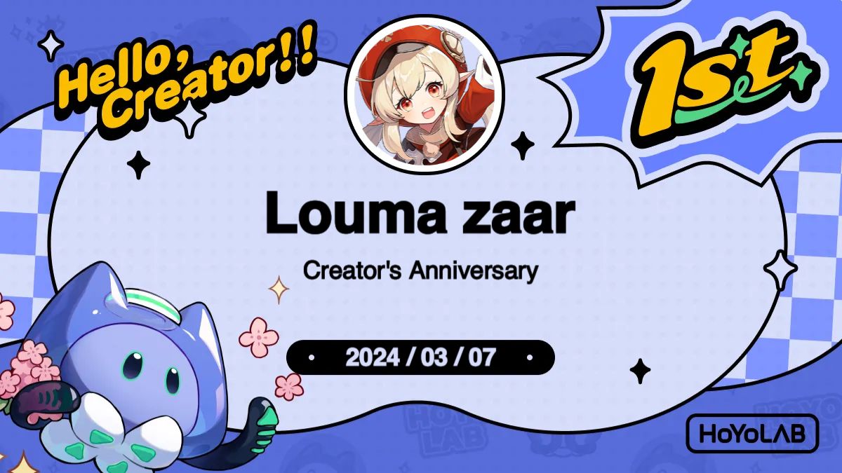 Hello world ! | HoYoLAB