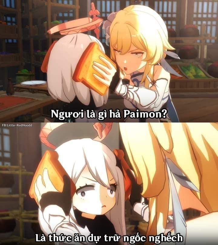 Paimon đã thừa nhận là thực phẩm dự trữ nha =-)) Genshin Impact | HoYoLAB