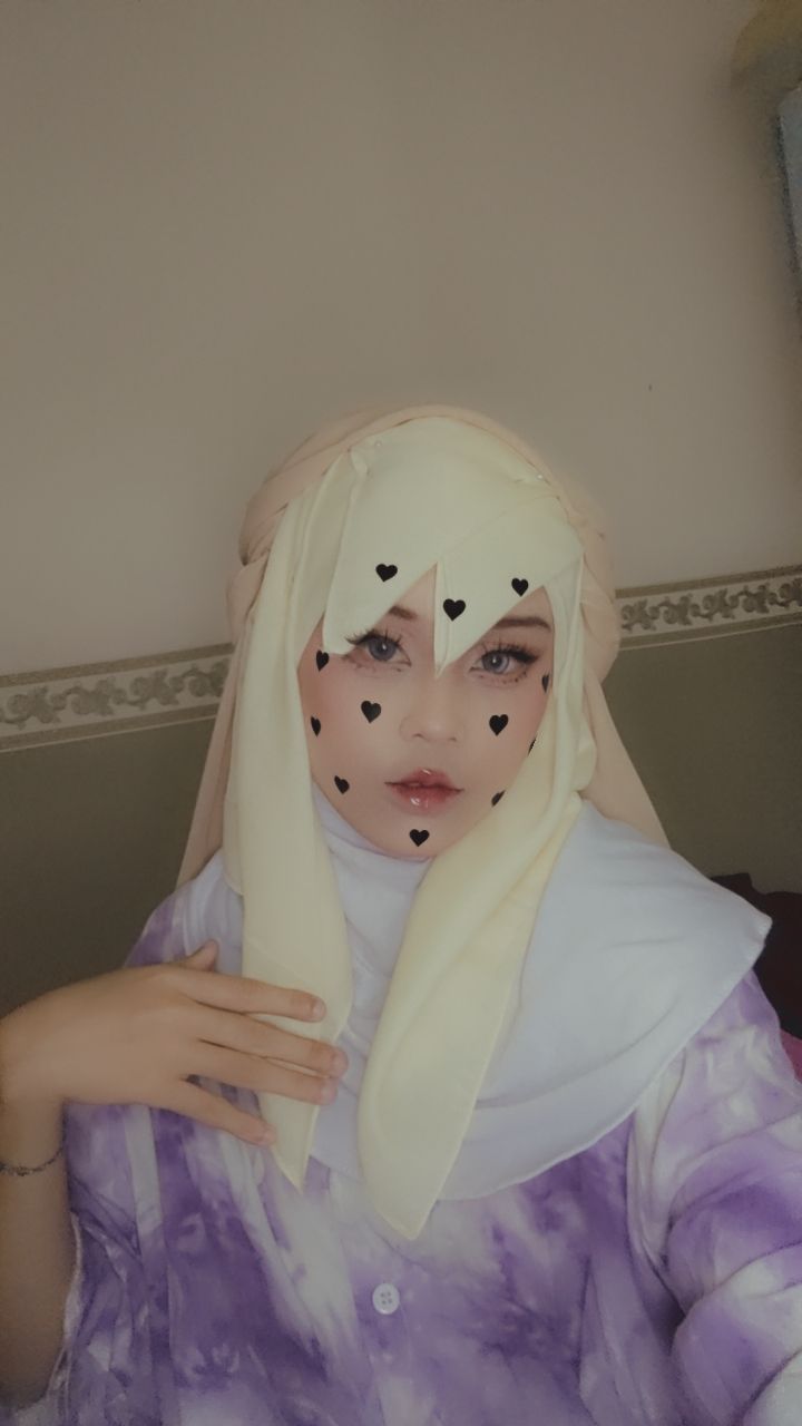 navia makeup and hijab test Genshin Impact | HoYoLAB