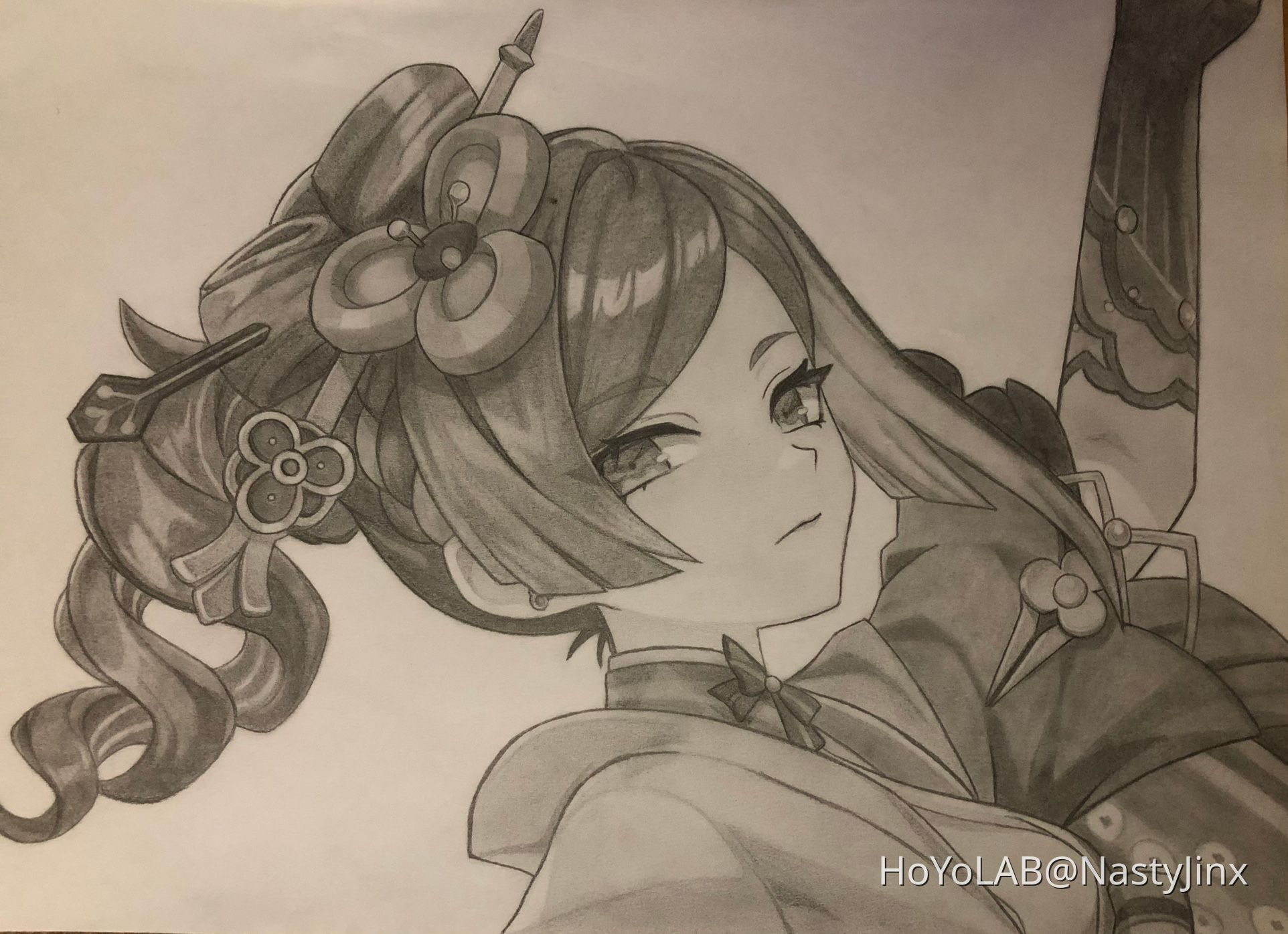 Chiori Drawing Genshin Impact | HoYoLAB