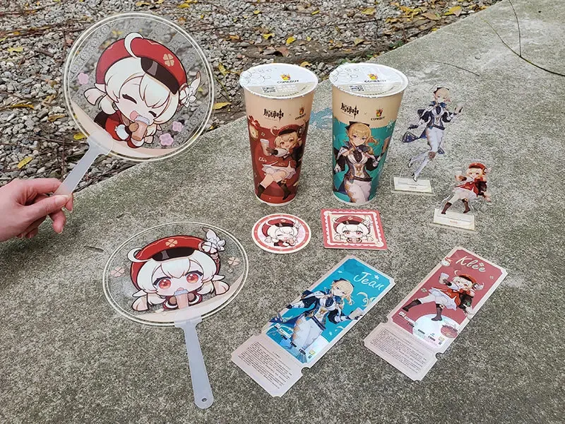 Genshin Impact x COMEBUY in Taiwan and Genshin Impac tx COMEBUYTEA in Hongkong Genshin Impact ...
