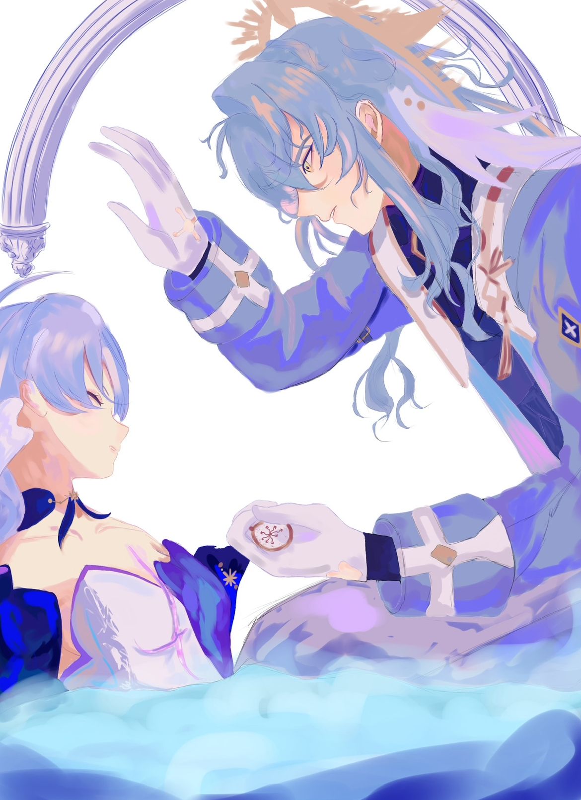 Sunday and Robin Fanart 😭 Honkai: Star Rail | HoYoLAB