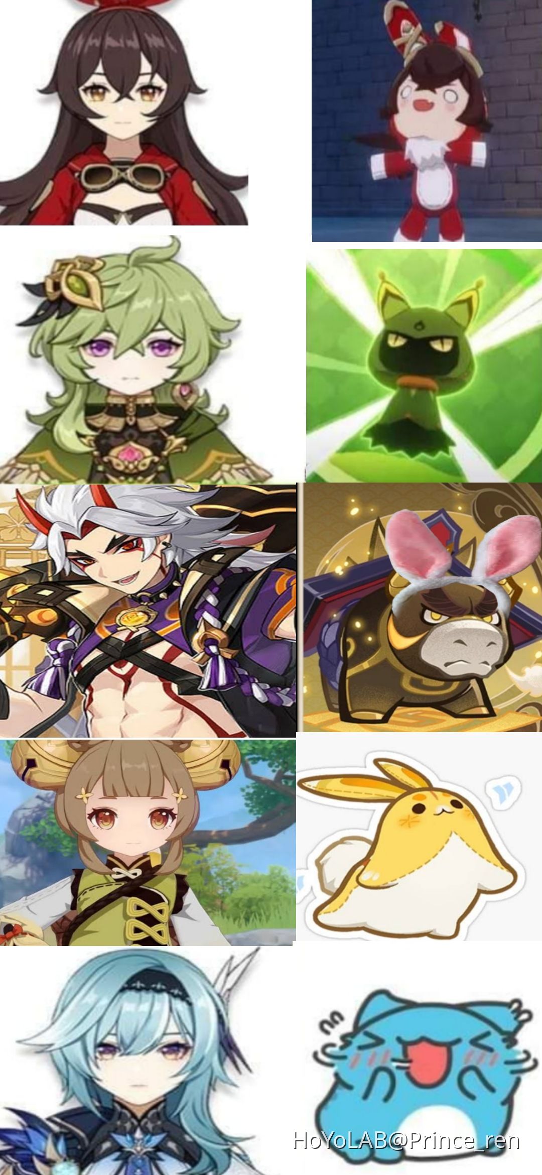 Character pets Genshin Impact | HoYoLAB