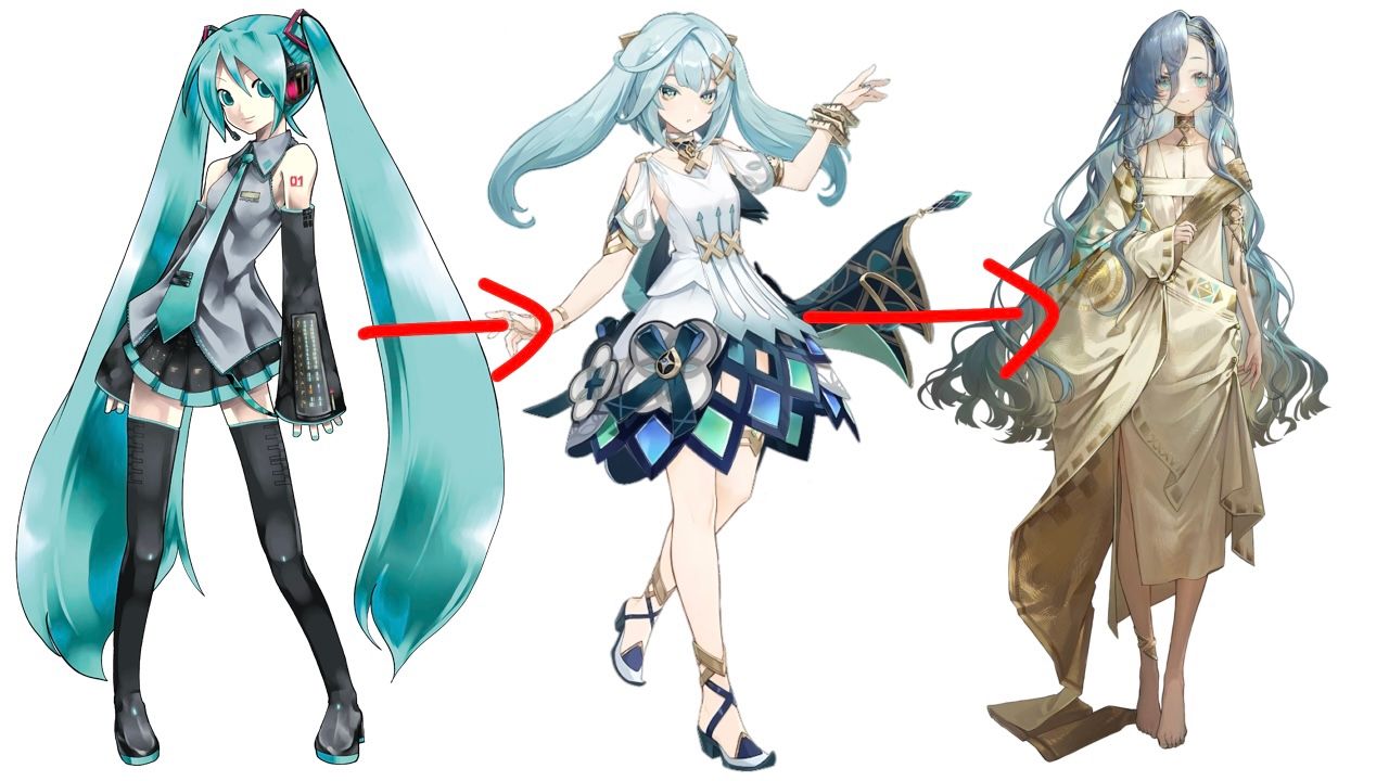 The Hatsune Miku evolution Genshin Impact | HoYoLAB