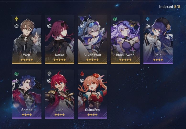 My only Completed Path Collected Honkai: Star Rail | HoYoLAB