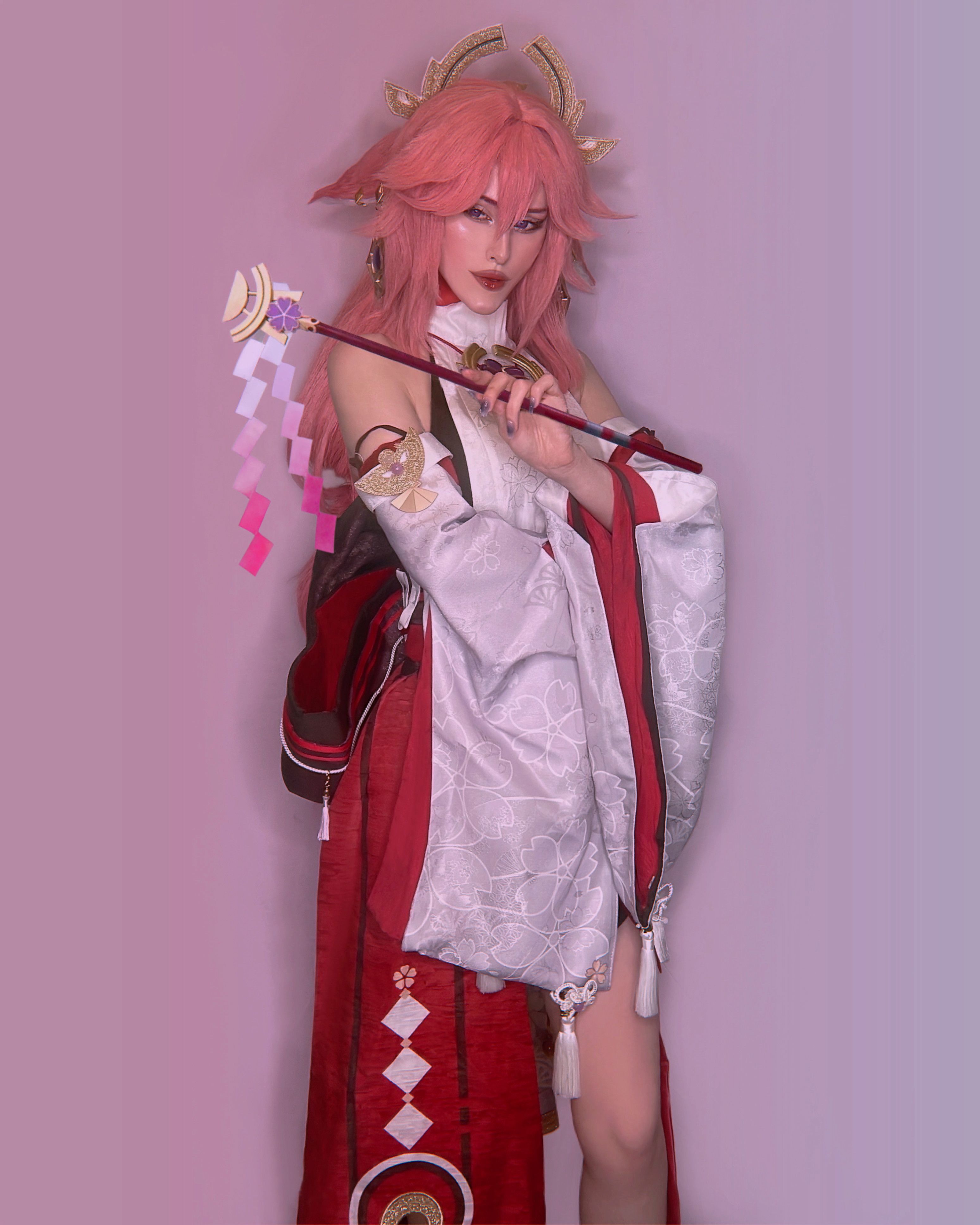 Yae Miko Cosplay 🌸⛩️ Genshin Impact | HoYoLAB