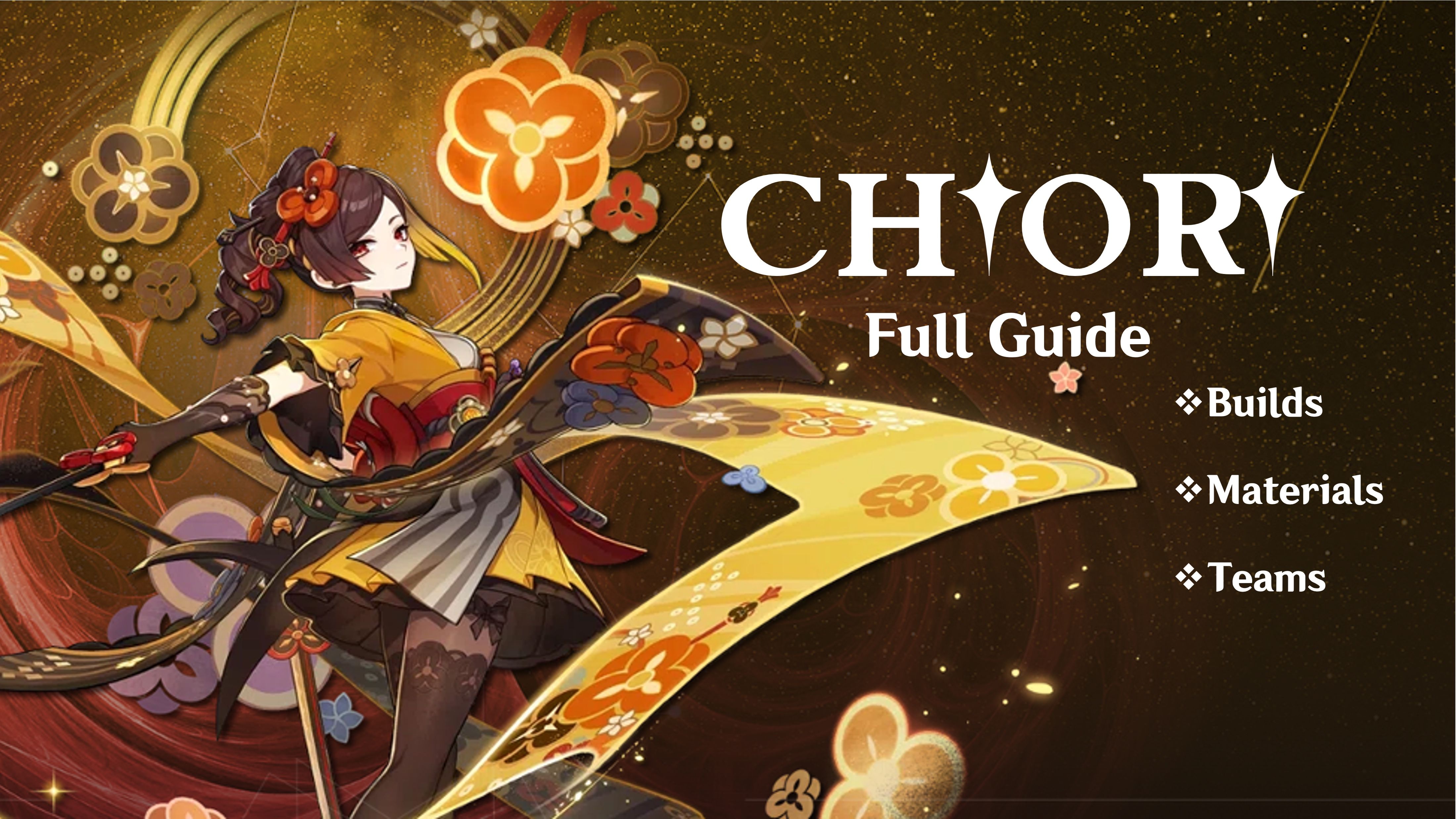 Chiori : Full guide Genshin Impact | HoYoLAB