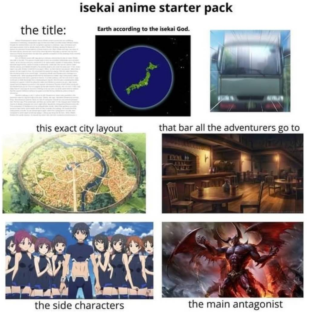 isekai meme 💯💯 | HoYoLAB