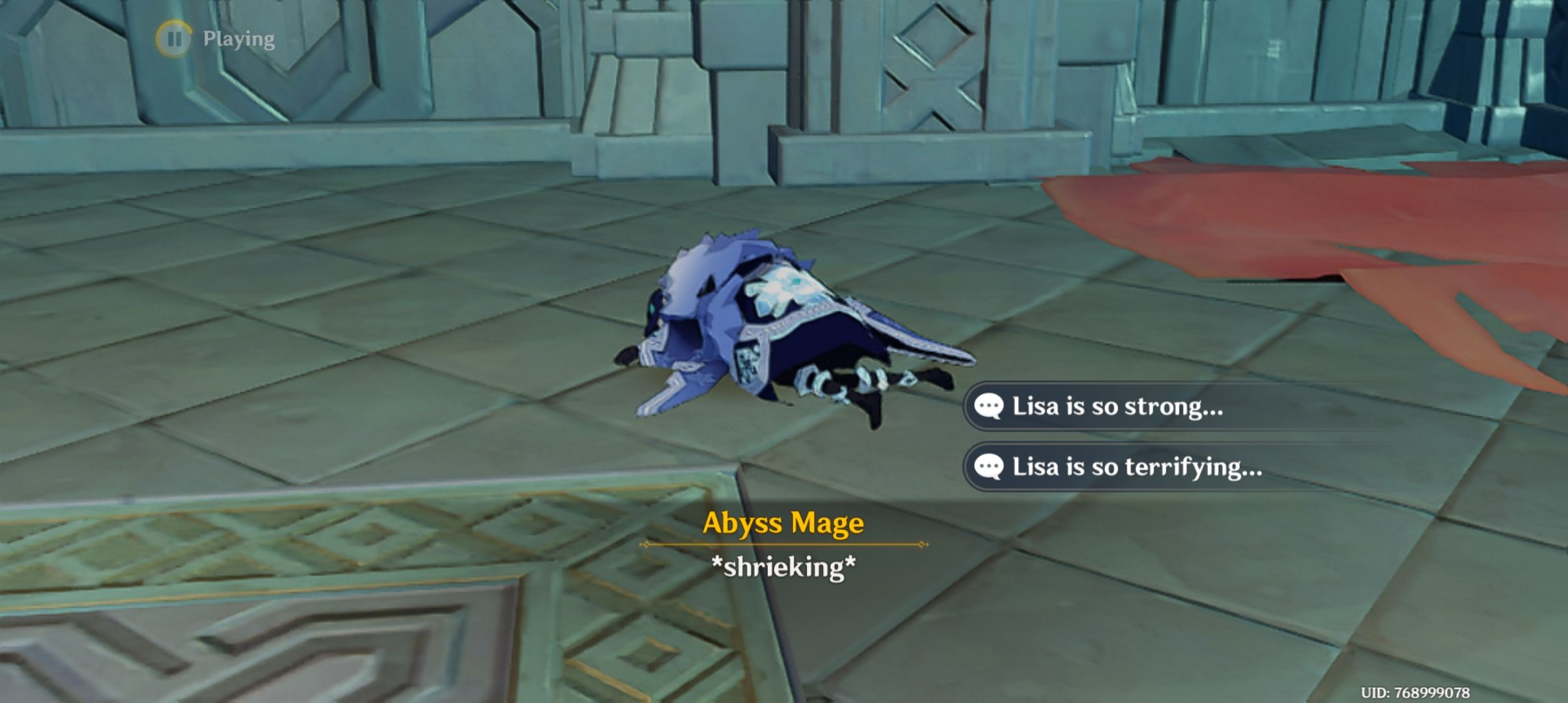 I'm officially scared of lisa Genshin Impact | HoYoLAB